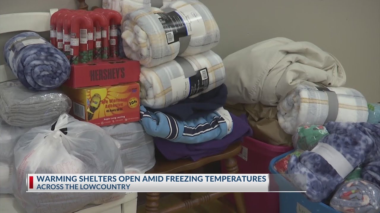 Lowcountry braces for cold temps, warming shelters open