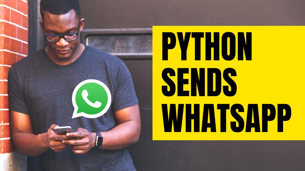 Automate WhatsApp Messages using Python - only two lines of code