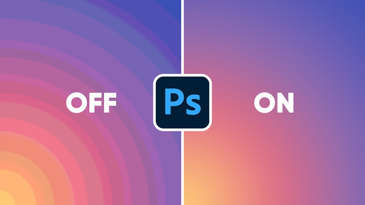 Turn On This Setting to Fix Banding in Gradients! - Photoshop Trick