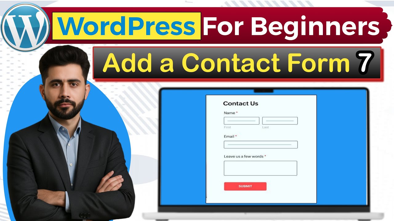 ‎How to Add Contact Form in WordPress ✅ Contact Form 7 WordPress Tutorial | Contact Form 7 in 2025