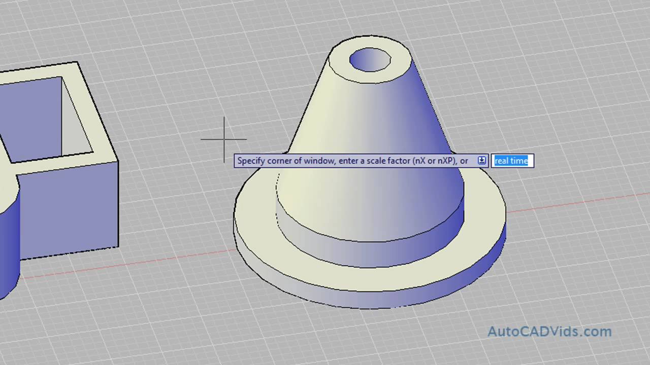 Using the Polysolid and Revolve Command in AutoCAD Part II