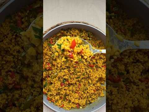 Bulgur with veggies. Full recipe in the description