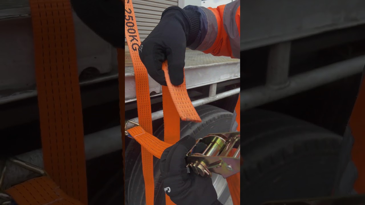 How to Use Heavy Duty Ratchet Straps 50mm x 9m | Pacific Packaging Australia
