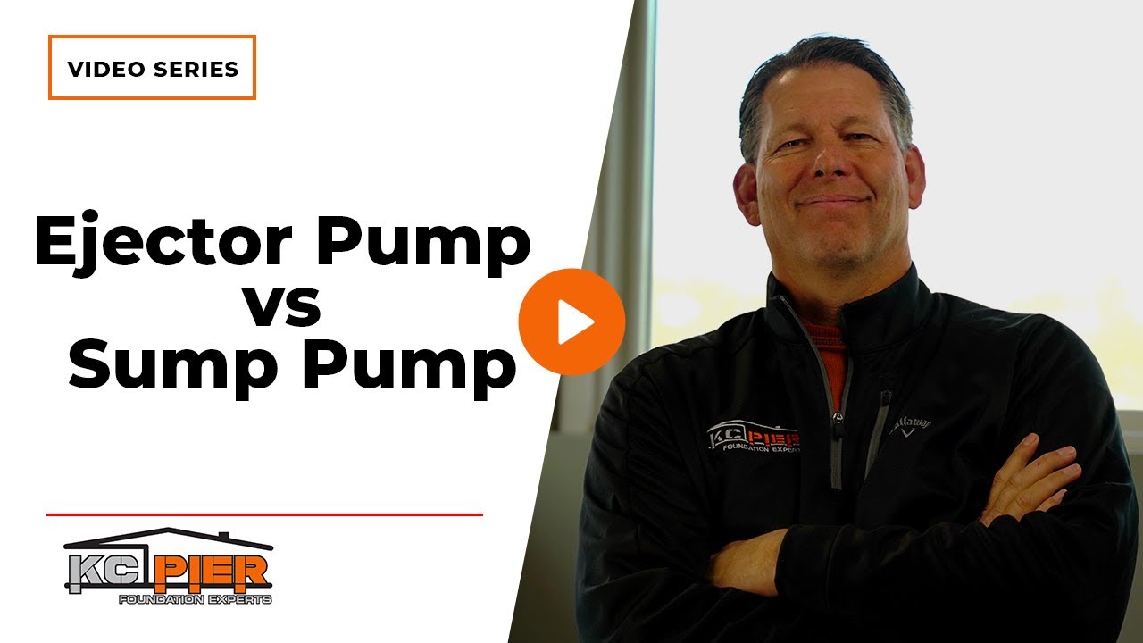 Ejector Pump vs Sump Pump  What’s the Difference? | KC Pier