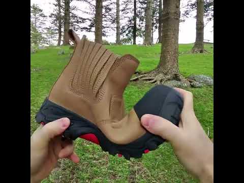Discover Australia's comfiest steel cap work boots! Slip-on & safety combined!