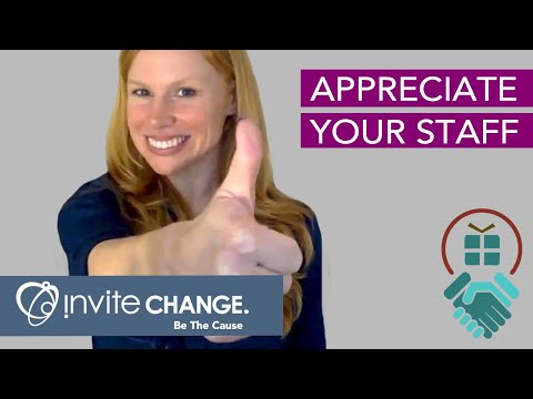 How to Show Appreciation to Your Staff