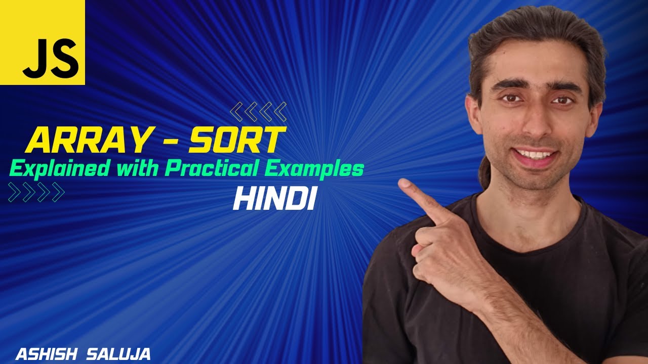 Array sort() in JavaScript with Practical Examples - Hindi