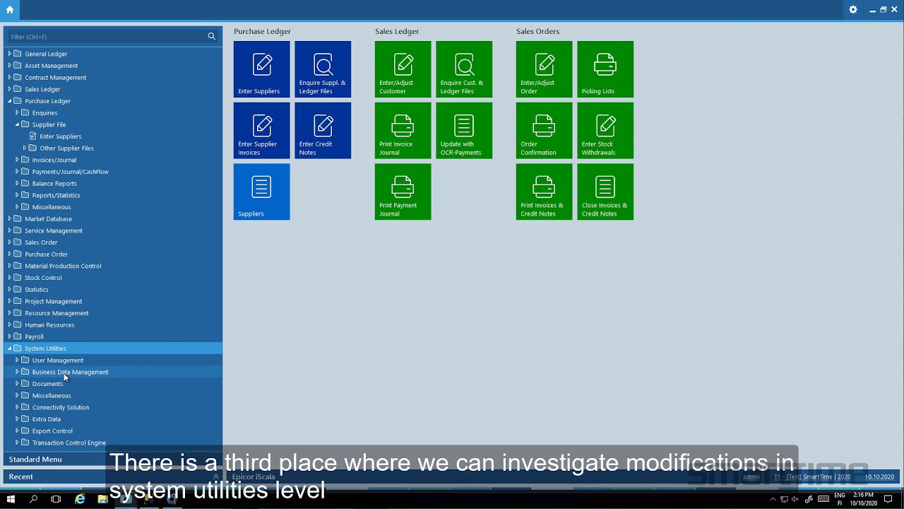 iScala Audit Database