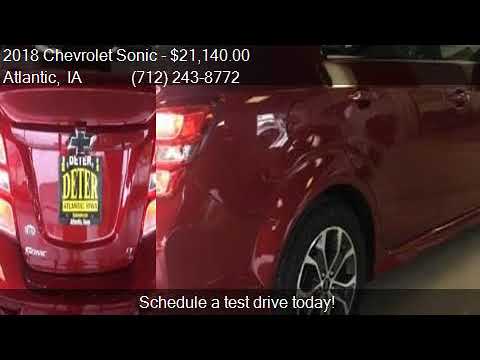 2018 Chevrolet Sonic LT Auto 4dr Sedan for sale in Atlantic,