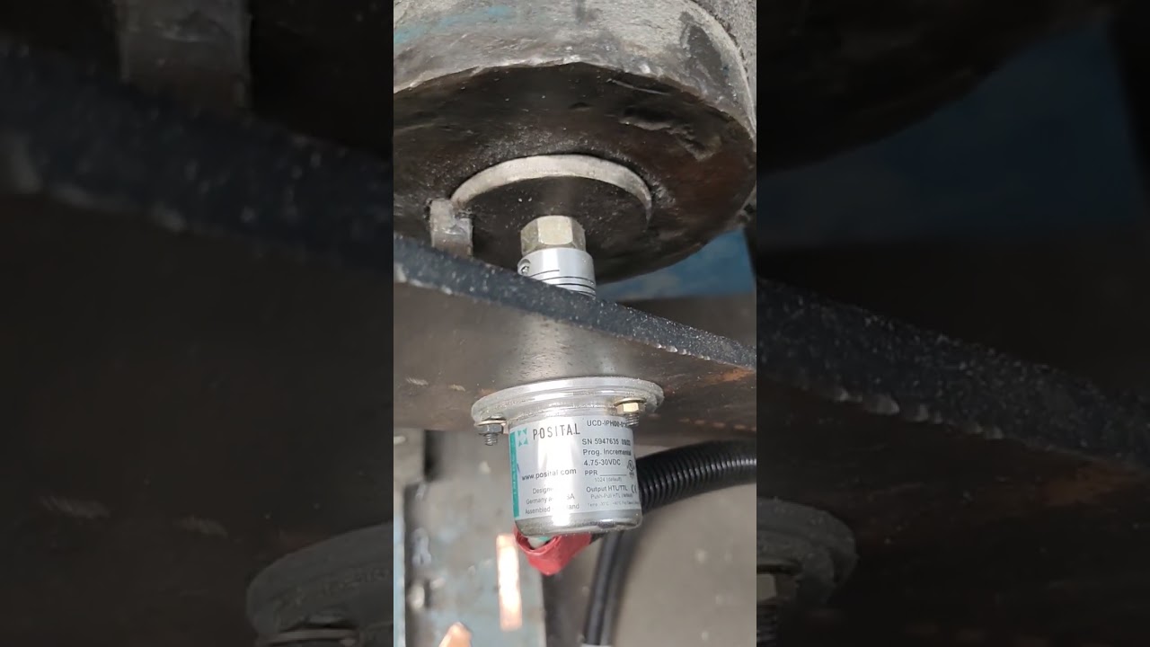 Posital Fraba Programmable Encoder used for Sheet Cutting process