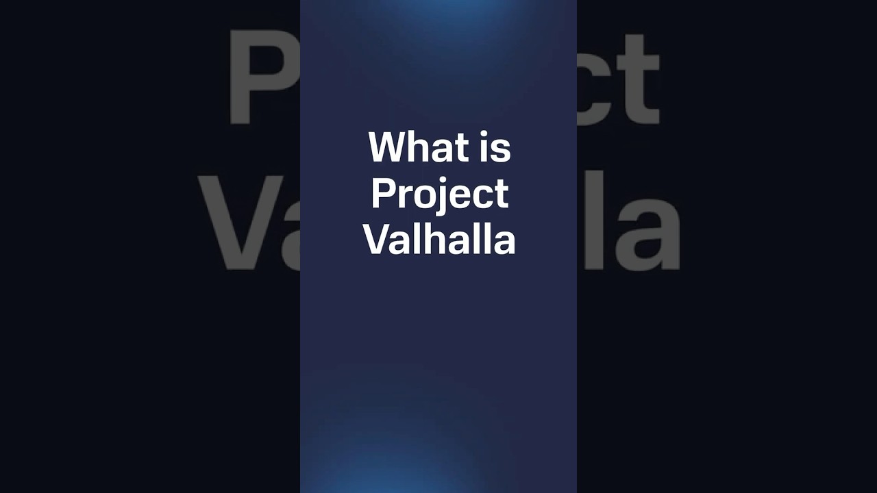 What is OpenJDK Project Valhalla #java #openjdk