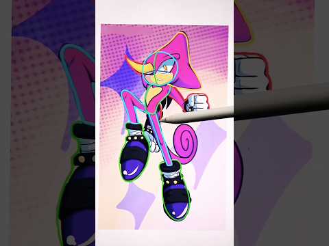 draw from Request Espio the chameleon #espio #shorts #drawing #sonicthehedgehog #sonic