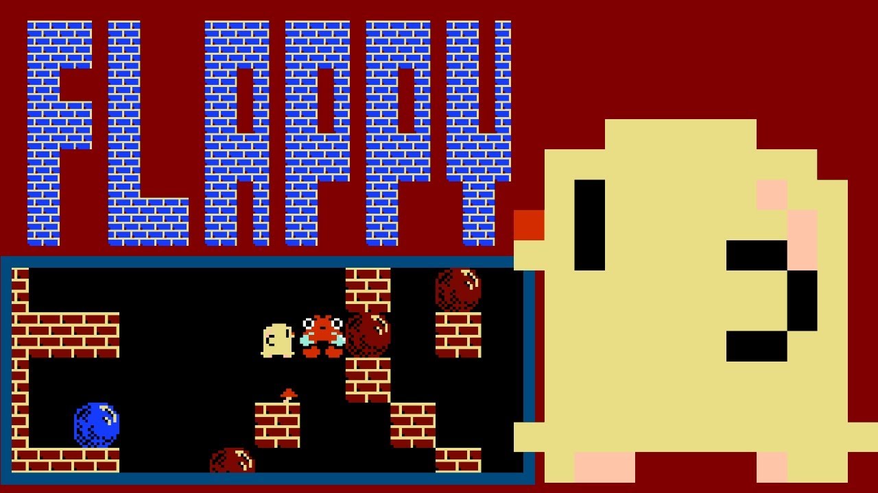Flappy (Famicom, 1985) – Full Game Session Single Player 🧩🧠💡