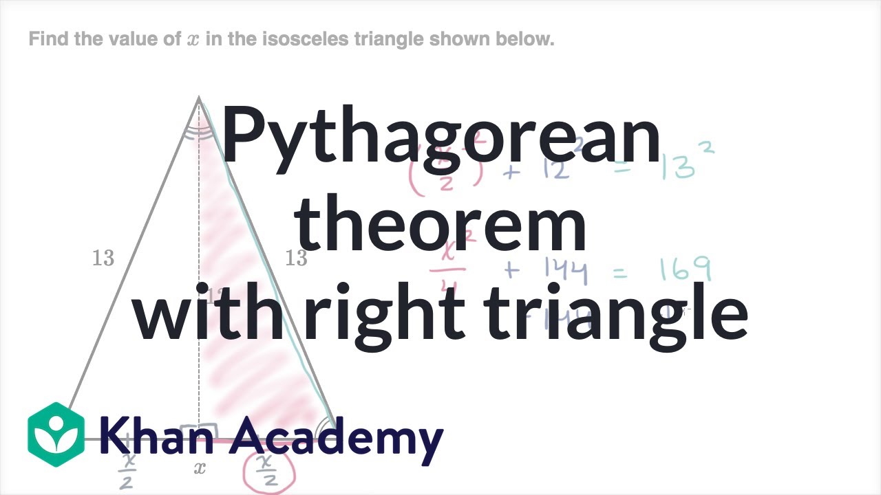Understanding the Pythagorean Theorem through Isosceles Triangles | Galaxy.ai