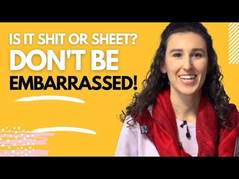 Shit or Sheet? English Pronunciation. 'i' vs 'ee' sound. Don't be embarrassed.