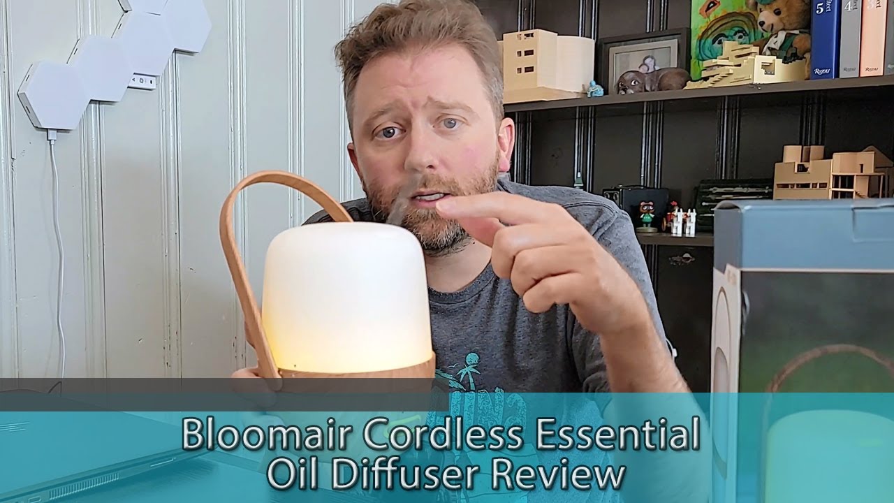 RELAX AND ENJOY THE AROMA - Bloomair Cordless Essential Oil Diffuser Review