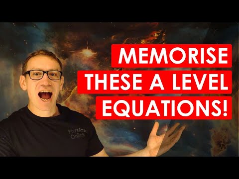 42 Physics Equations They Don't Tell You in A Level Exams