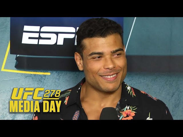Paulo Costa gets emotional while talking about his friend and training ...