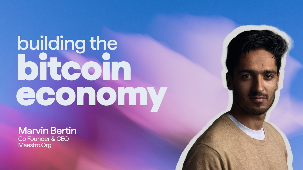 Bitcoin Is Entering Its Productive Era | Marvin Bertin (Maestro)
