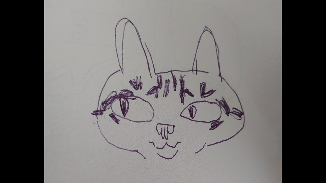Cat Doodle #cat #doodle #shorts