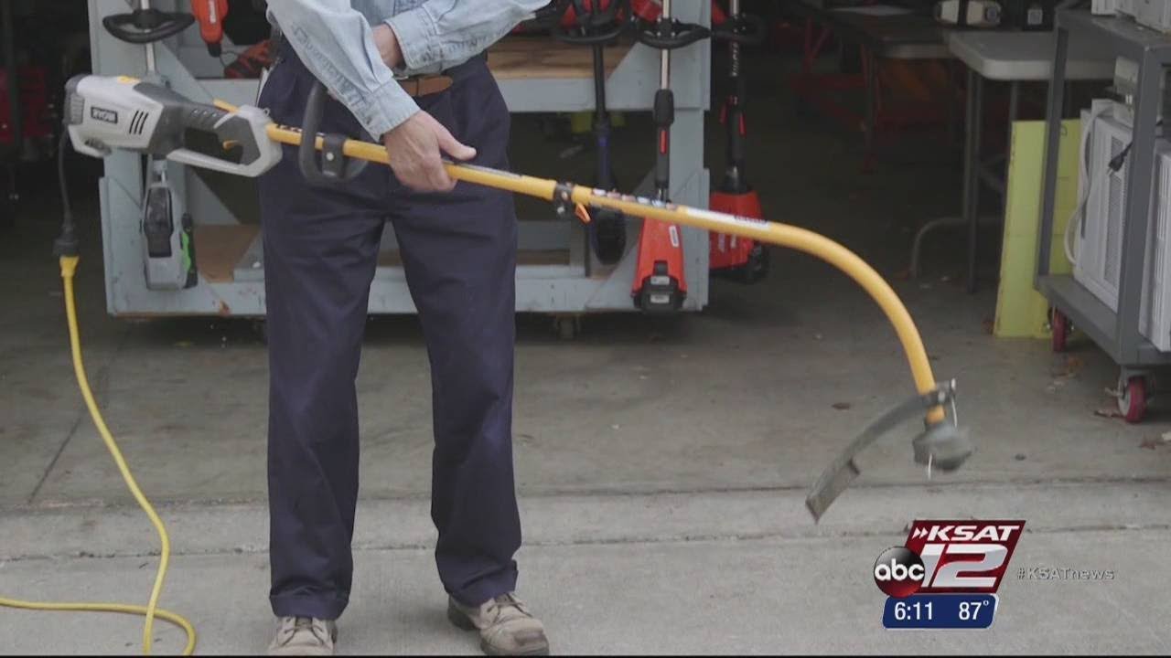 String trimmers tested against weeds