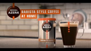 Nescafe Azera Americano TV Advert advert Commercial ad uk