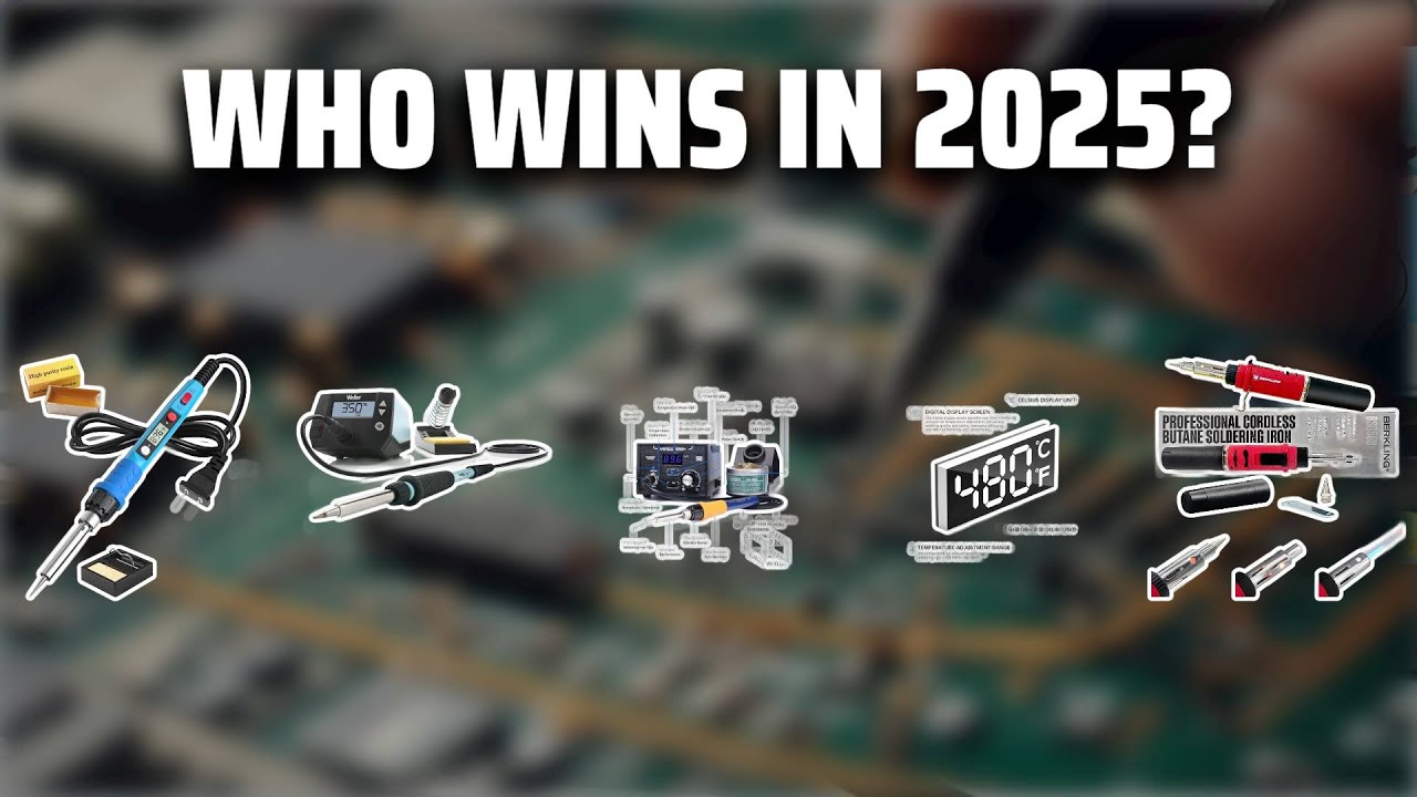 The Top 5 Best Soldering Iron in 2025 - Must Watch Before Buying!