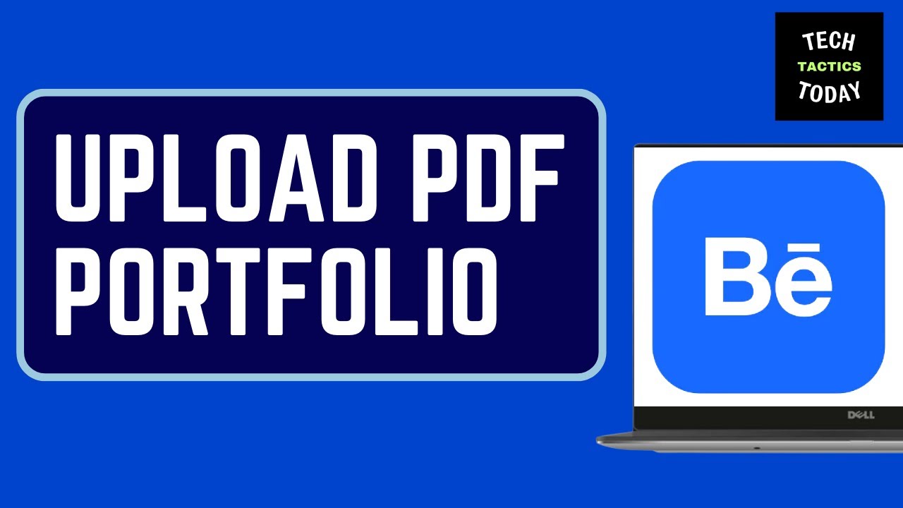 How to Upload PDF Portfolio on Behance - Best Method