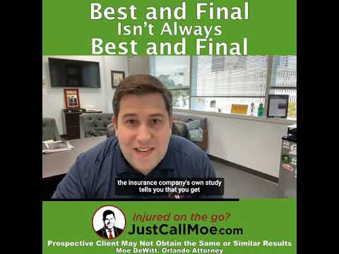 What Does Best and Final Mean?