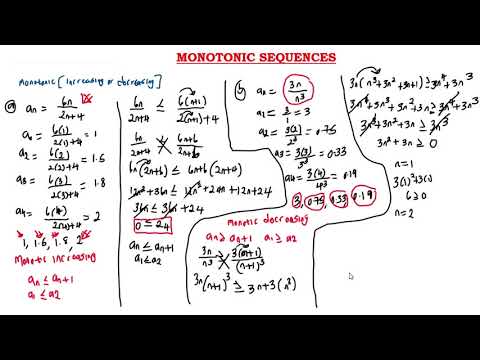 Monotonic Sequences - Calculus 2
