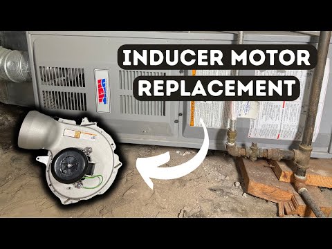 How To Replace An Inducer Fan Motor Assembly On An 80% Furnace