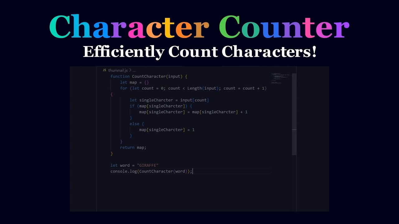 How to Count Character Occurrences in JavaScript - Easy Coding Tutorial!