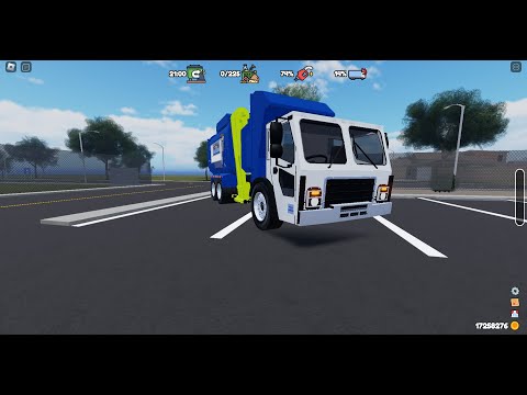 Crustacean Sanitation's Mack LR Cng N2 Amrep On Monday Trash [part1]