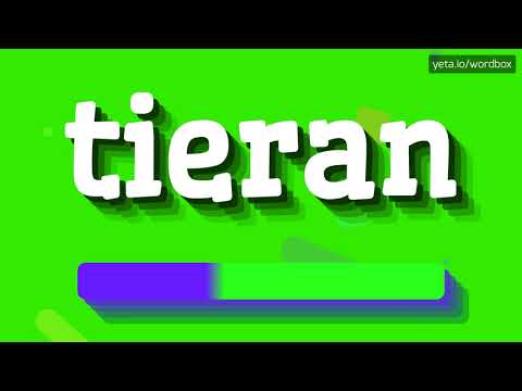 HOW PRONOUNCE TIERAN! (BEST QUALITY VOICES)