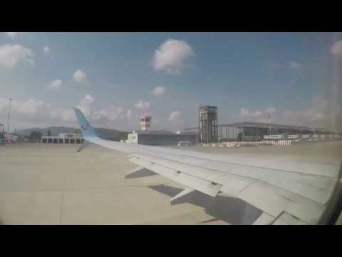 Take off Dalaman Airport Turkey DLM