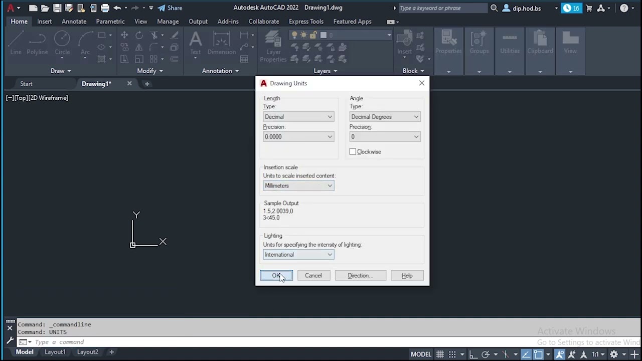 AutoCAD Basic Tutorial 01