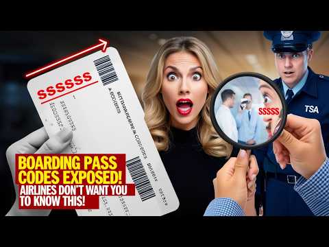 The Secret Code on Your Boarding Pass Airlines Don’t Want You to See!