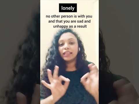 Alone vs Lonely | commonly confused words #shorts