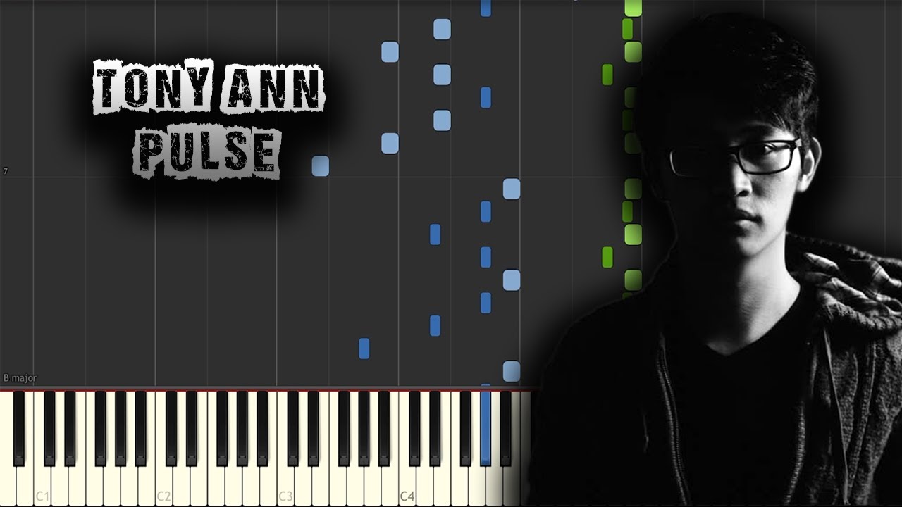 Tony Ann - Pulse - [Piano Tutorial] (Synthesia) (Download MIDI + PDF Scores)