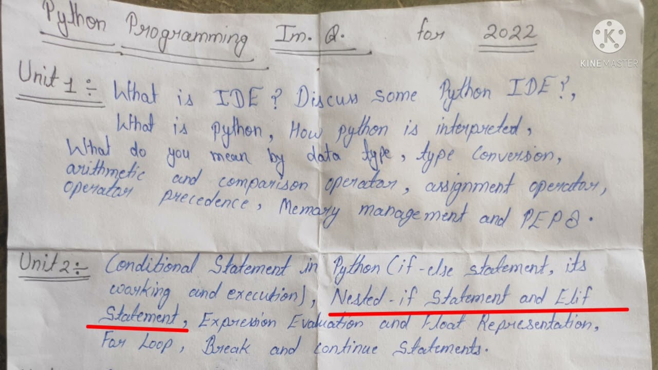python programming very important question for 2022 (odd semester)AKTU. python programming .
