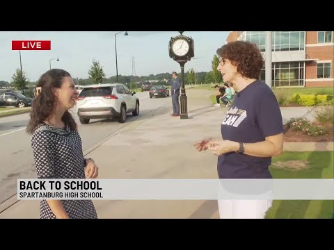 Spartanburg School Districts return to school, Spartanburg High with new principal
