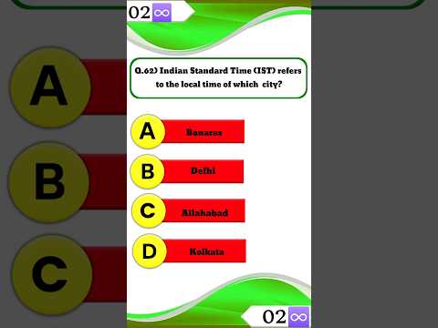 Indian Standard Time(IST) refers to the local time of which city?#shortvideo #shorts #youtubeshorts