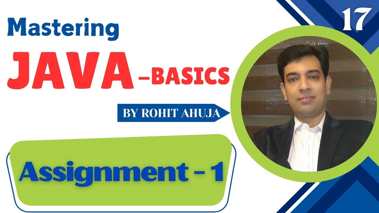 Mastering Java Basics: Assignment 1