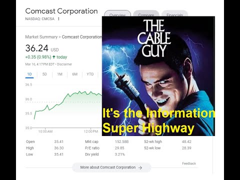 COMCAST STOCK - CMCSA - More than just TV - Why I may own this stock soon.