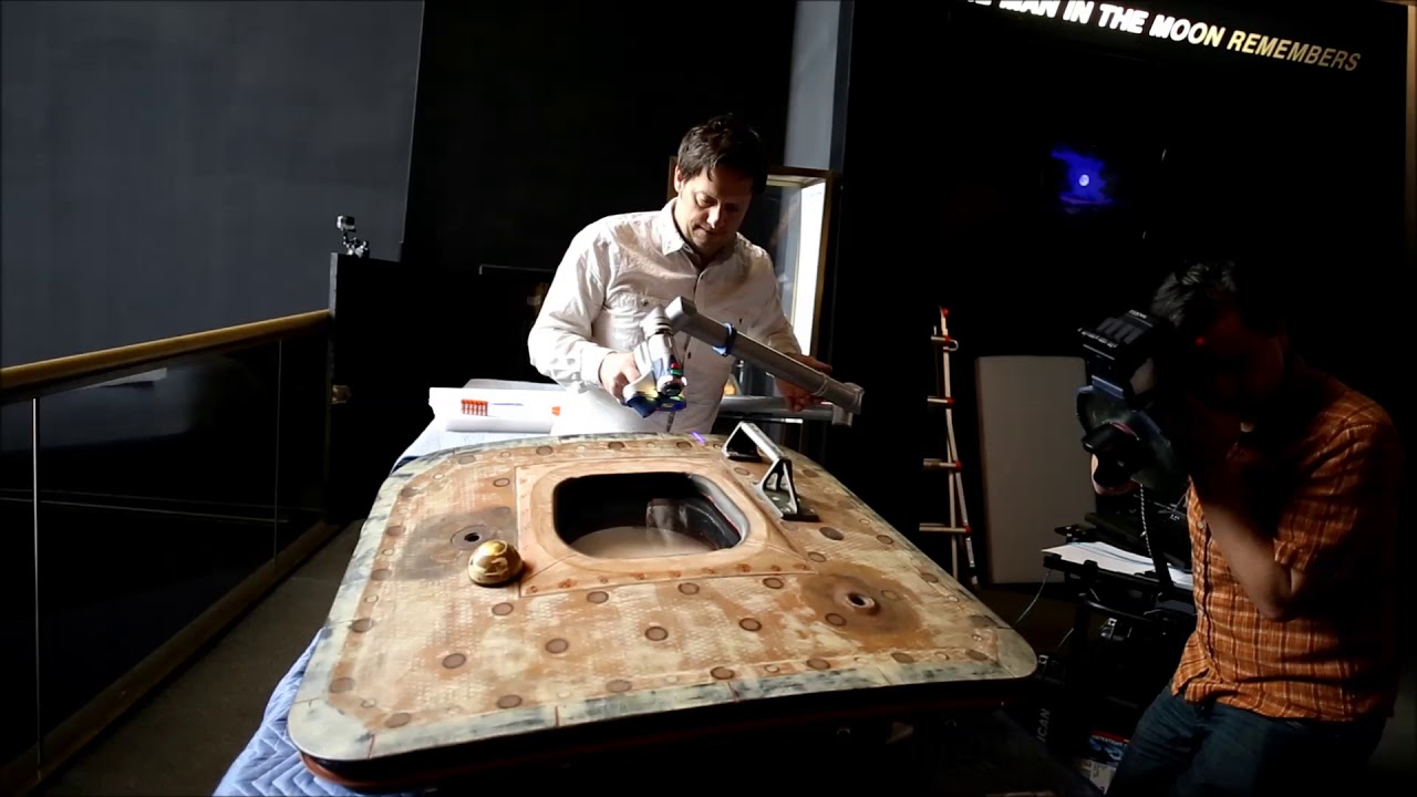 Digitizing the Apollo 11 Command Module Hatch