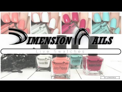 Dimension Nails | Live Swatch + Review