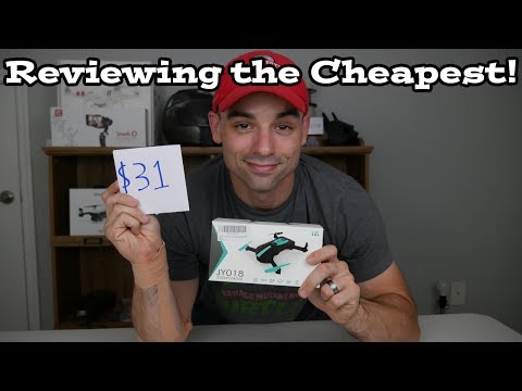 Reviewing the Cheapest Folding Selfie Drone on Amazon!