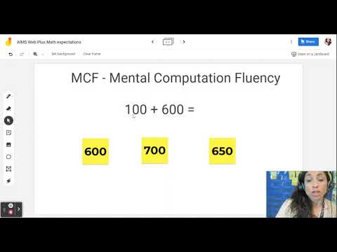 AIMS Web Math expectations