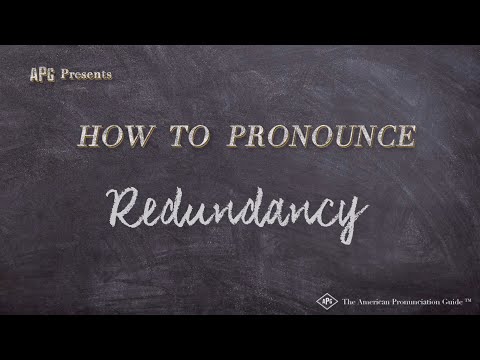 How to Pronounce Redundancy (Real Life Examples!)