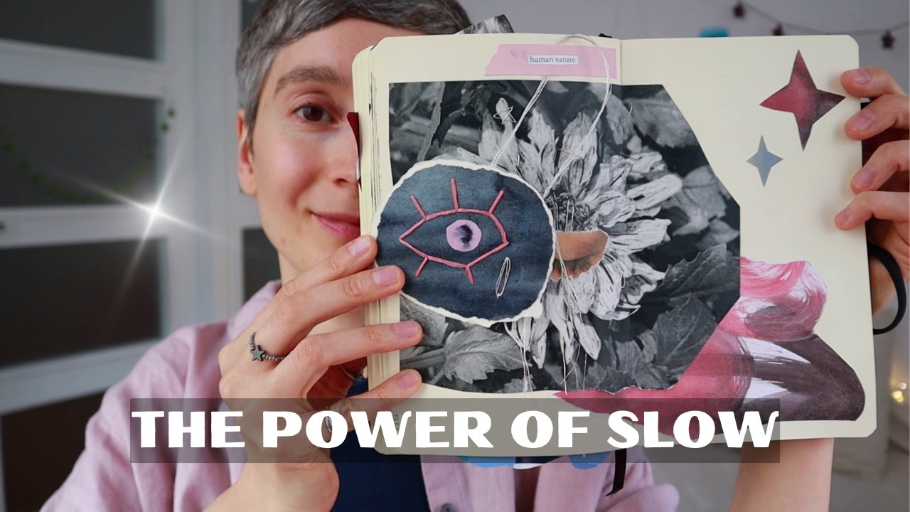 Slow art journaling: a creative reset